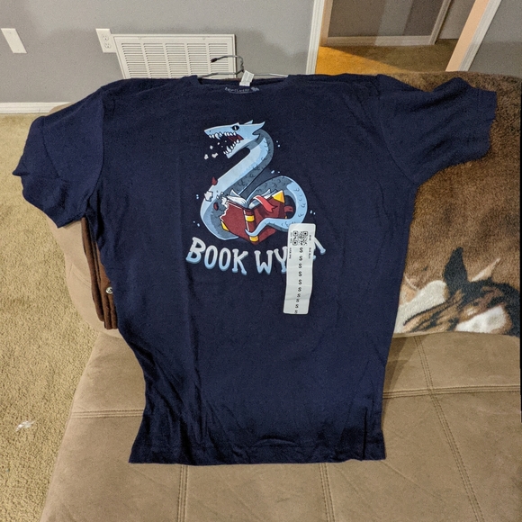Teeturtle | Shirts | Book Wyrm Teeturtle Tshirt | Poshmark